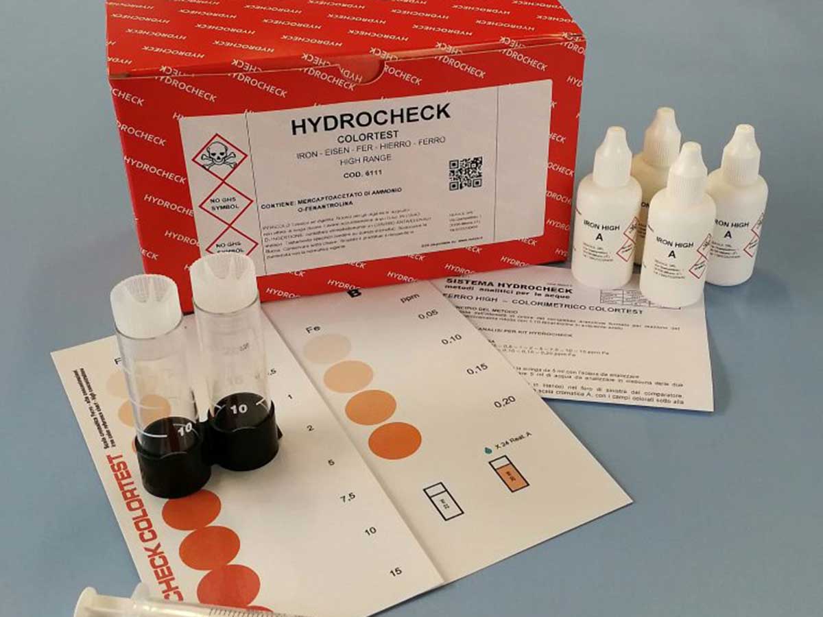 Colortest – Kit for water colorimetric analysis