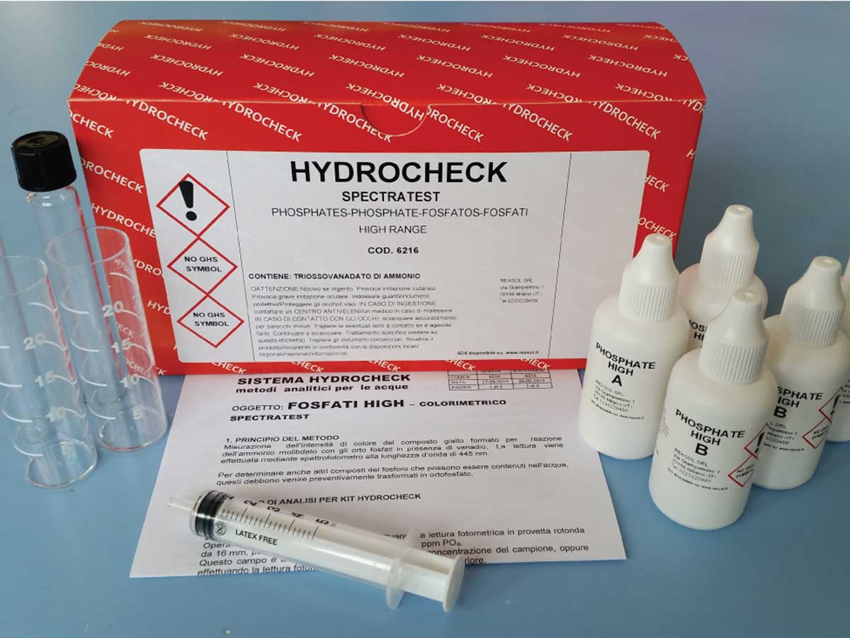 Spectratest – Colorimetric analysis test substances water